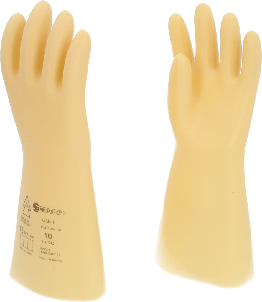 GĂNG TAY CAO SU CÁCH ĐIỆN SFE CLASS 1 – 7500V - Azsafevn
